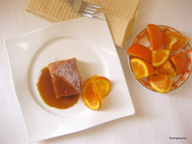ORANGE CAKE | Kurryleaves