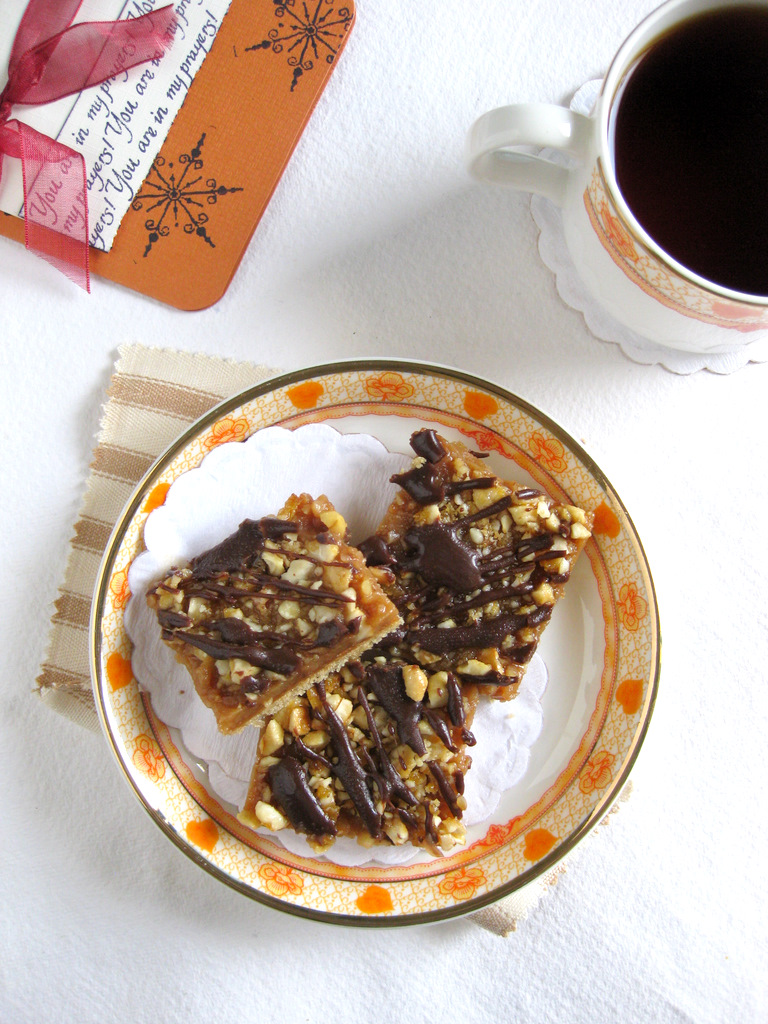 CARAMEL SQUARES | Kurryleaves